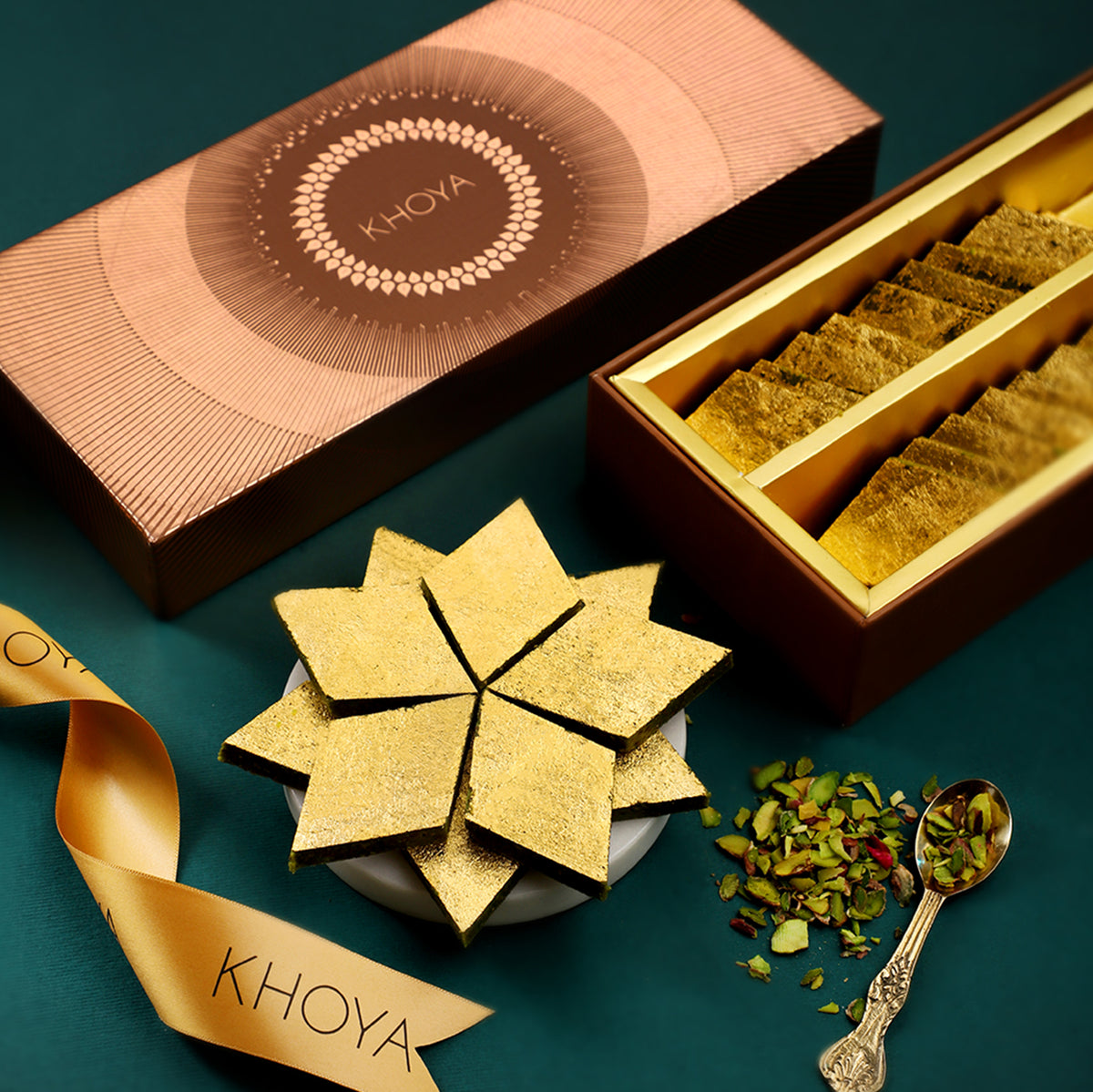 Order Luxurious Mithai Boxes Online in India