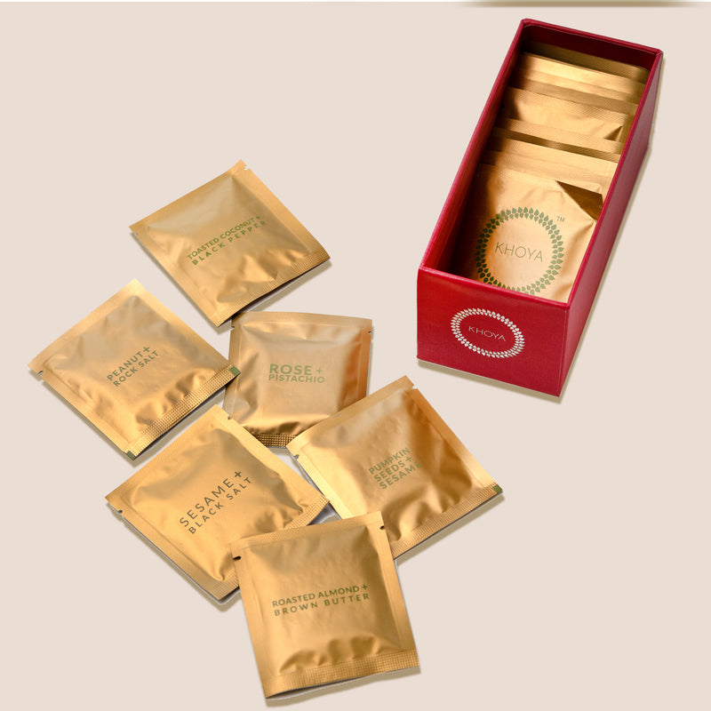 Buy Chikki Box of 18 - 6 Pieces Each in 3 Different Flavors