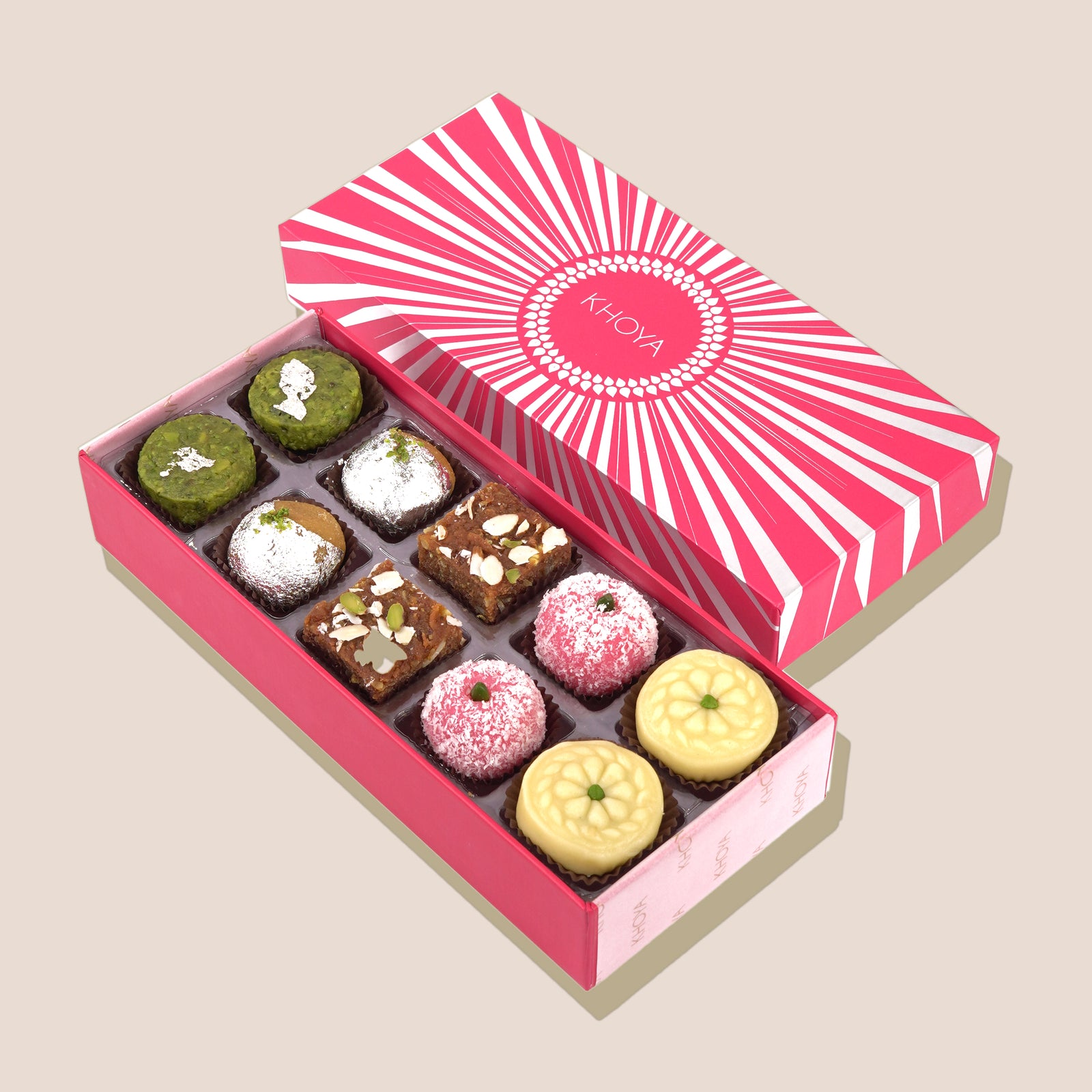 Order Premium Sweets & Gift Hampers Online - Khoya Mithai