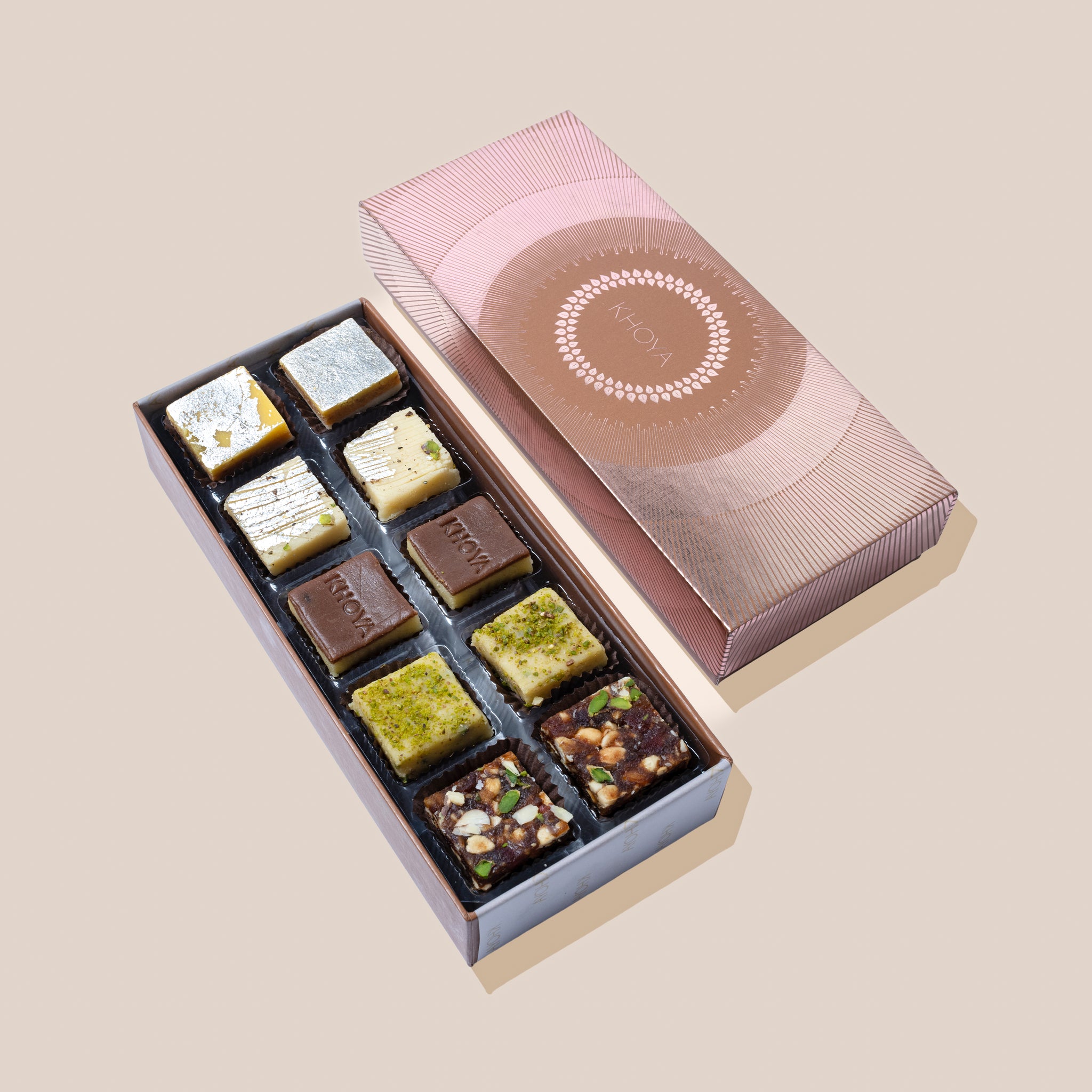 Barfi Box | Handcrafted Assorted Sweets by KHOYA