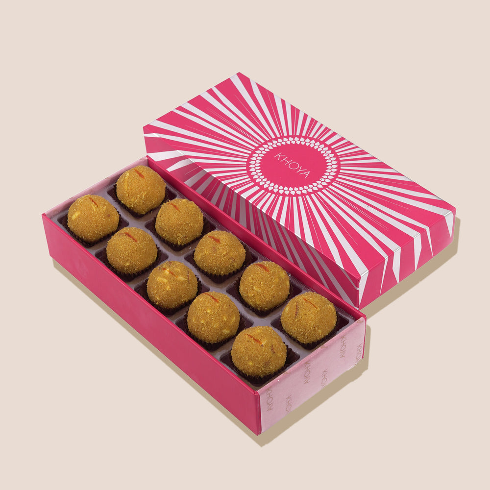 Ganesh Chaturthi Sweets Online | Roasted Besan Ladoo Box