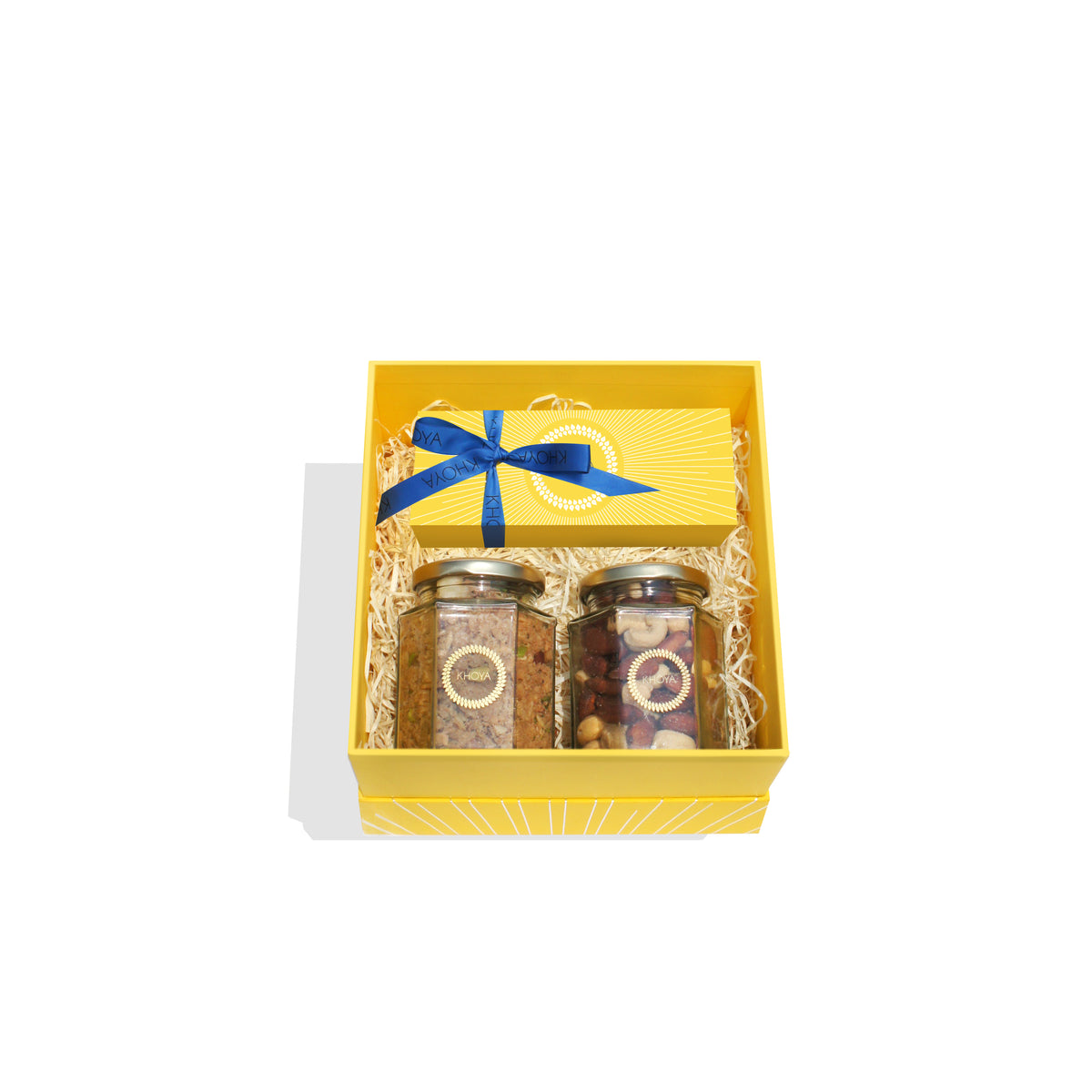 Hamper With Nuts - Corporate Gift Hampers in Delhi | KHOYA MITHAI